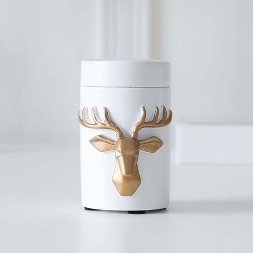 Deer Head Craft Toothpick Holder Tabel Storage Box... – Vicedeal