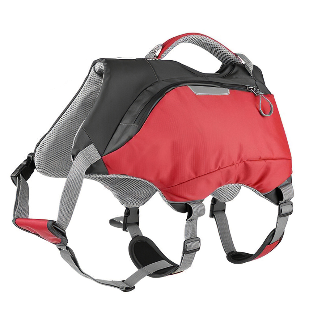 M/L Size Dog Bag Dog Life Swim Jacket Travel Backp... – Grandado