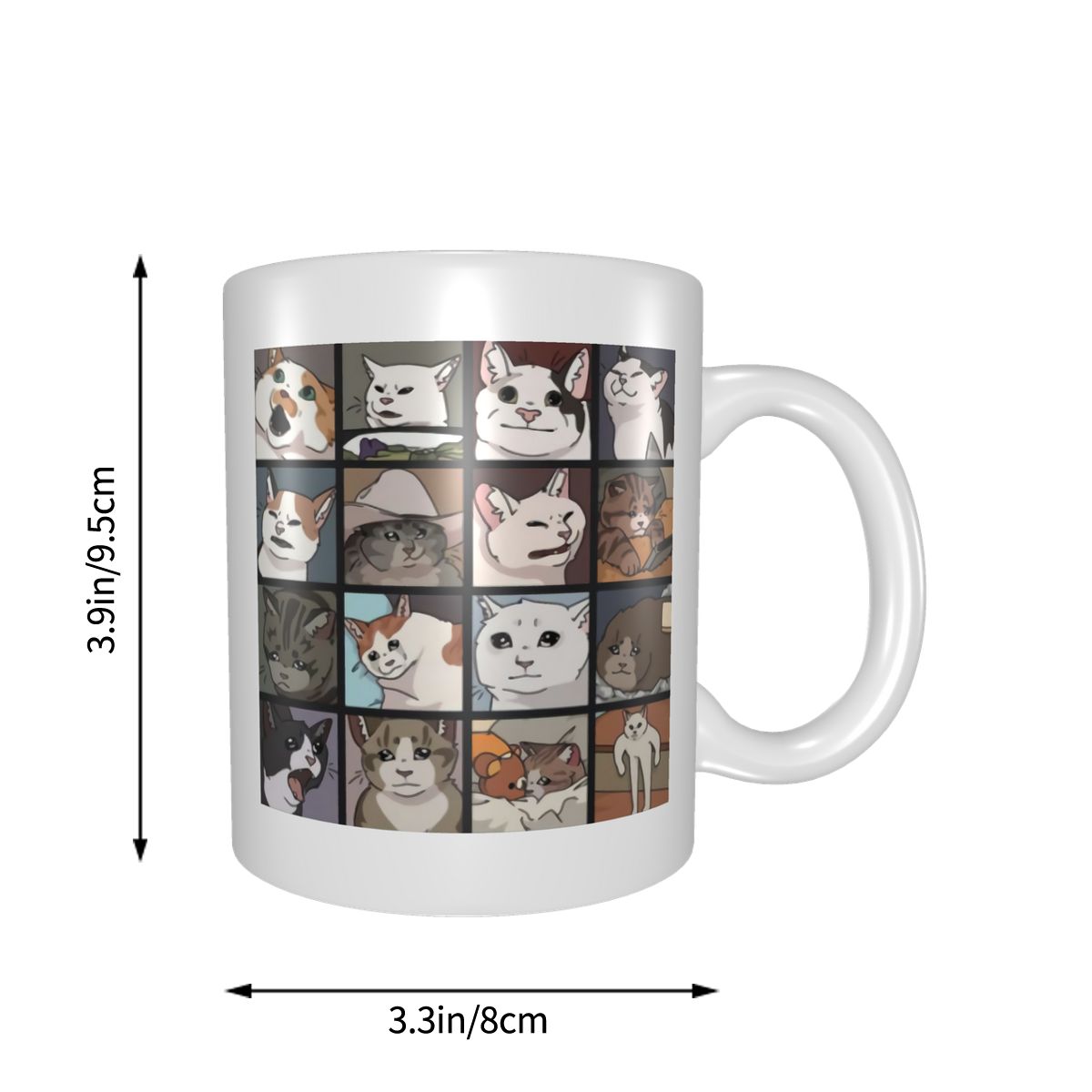 Meme Cats 20 Birthday Funny O100 Humor Mug Coffee ... – Grandado