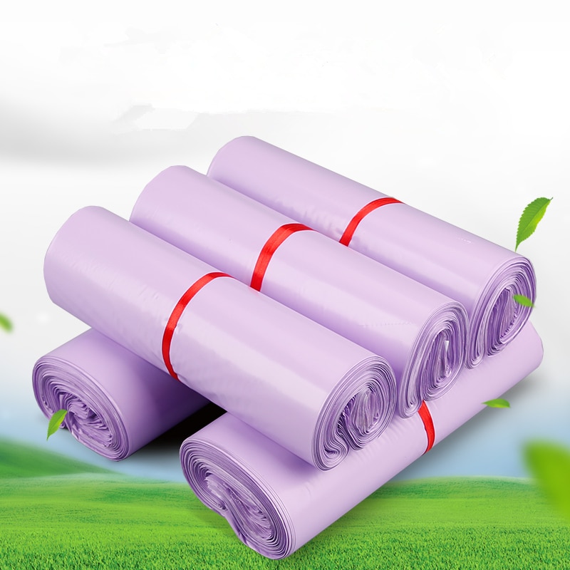 (100 Pieces/Lot) Purple Thickened Express Bag Logi... – Vicedeal