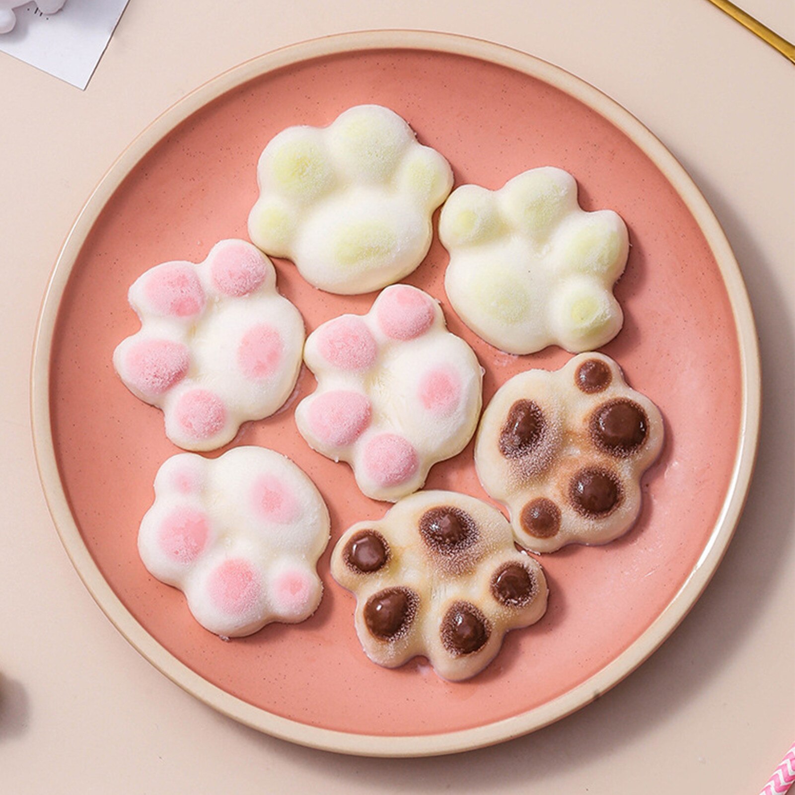 Cat Paw Shape Ice Making Silicone Mold Plastic Bel... – Grandado