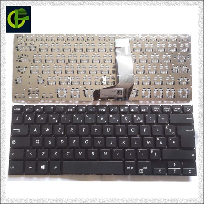 French Azerty Keyboard for ASUS X411 X411U X411UQ ... – Grandado