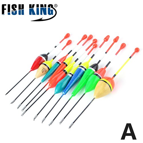 FISHKING 10PCS/Lot Fishing Float 7 styles Mix Size... – Vicedeal