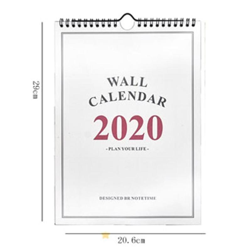 Hanging Calendar Hand Drawing Simple Checker Agend... – Grandado