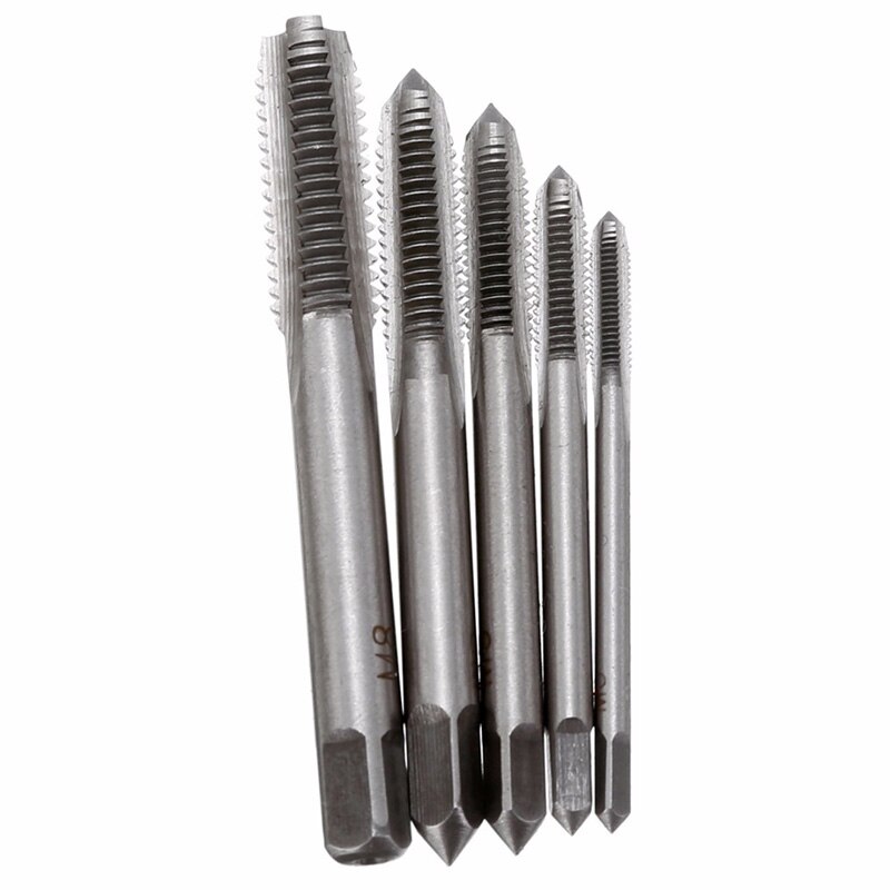 5 pcs Hss Machine Schroefdraad Metric Plug Tap Sch... – Grandado