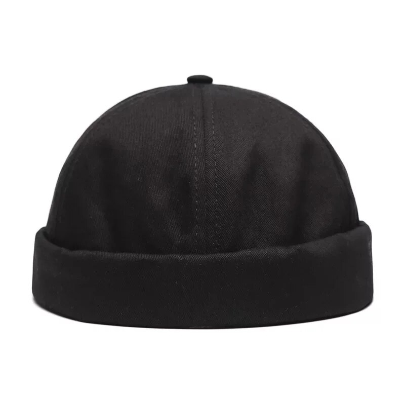 Men Solid Color Landlord Caps Spring and Autumn Me... – Grandado