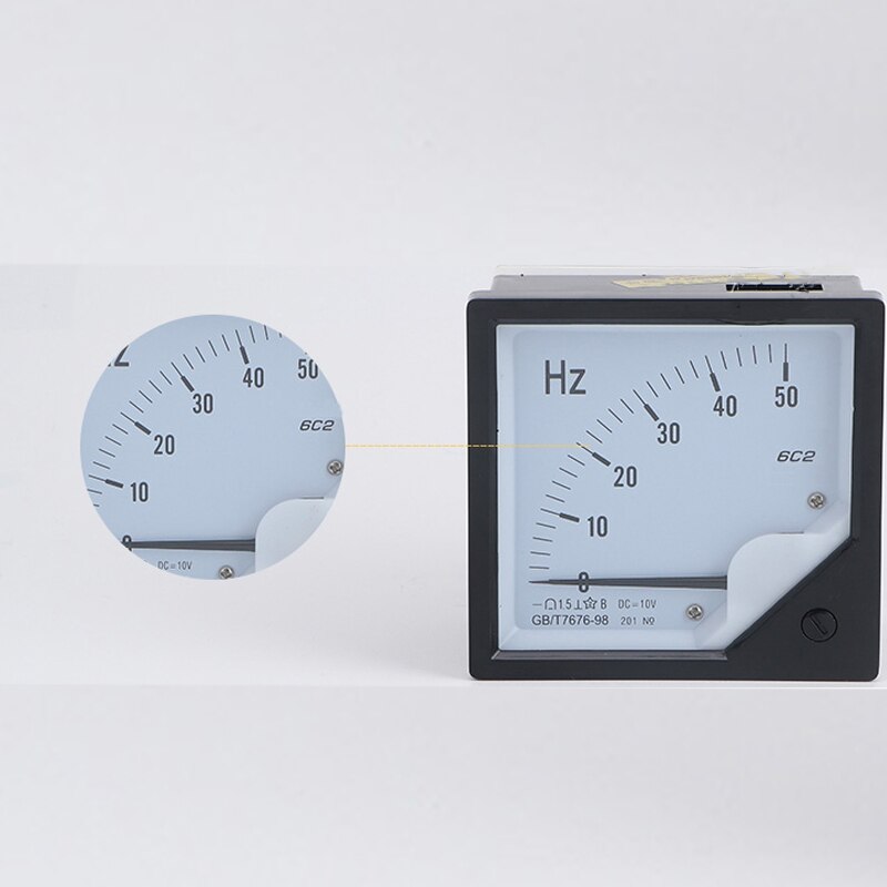 AC Analog Panel Frequency Meter Pointer Type 100V ... – Grandado