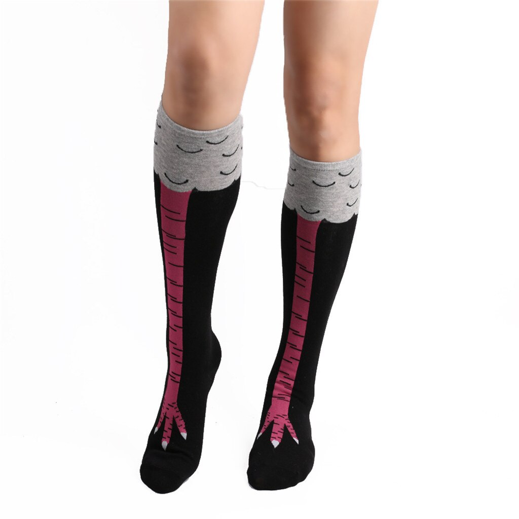 woman socks long Chicken Foot Socks Leg/Knee Socks... – Grandado