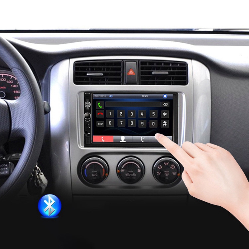 7 Inch Din Car Radio Bluetooth MP5 MP4 Player with... – Grandado