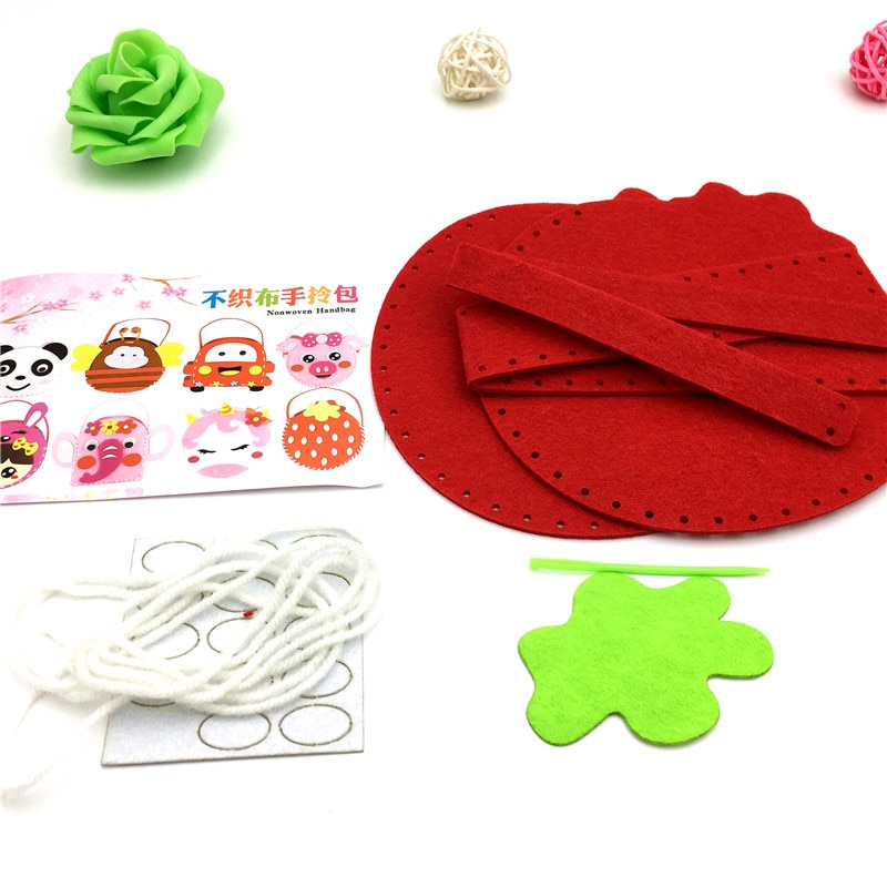 Happyxuan 8pcs Kindergarten Handmade DIY Kids Felt... – Grandado