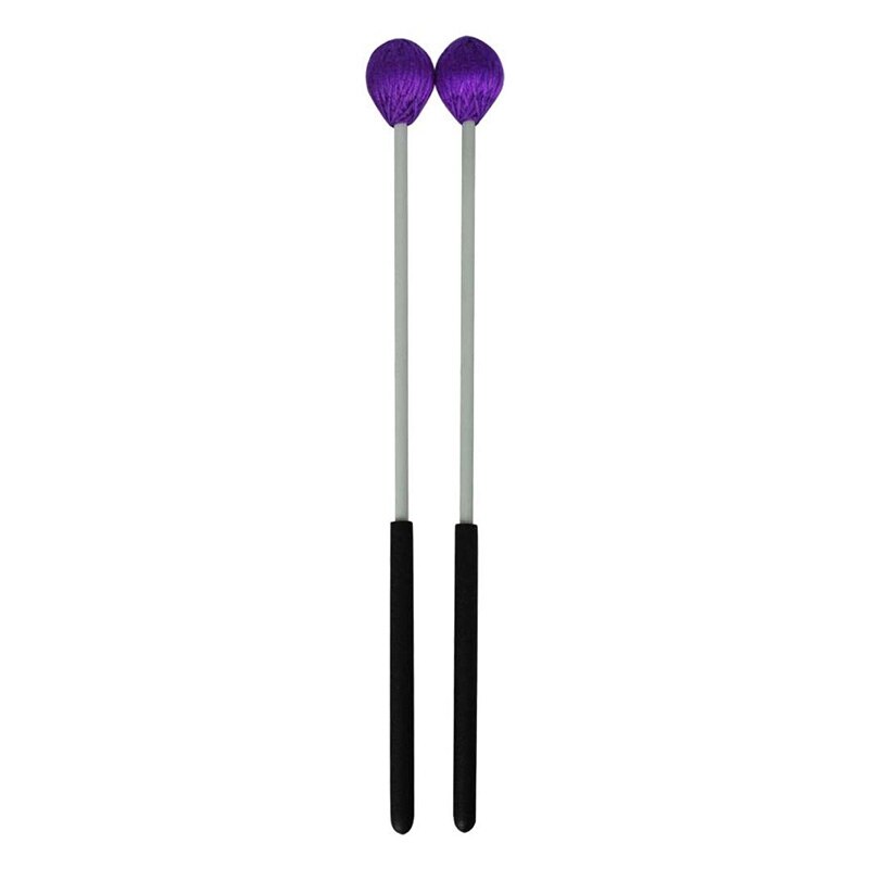 1 par marimba mallets percussion mallets med lilla... – Grandado