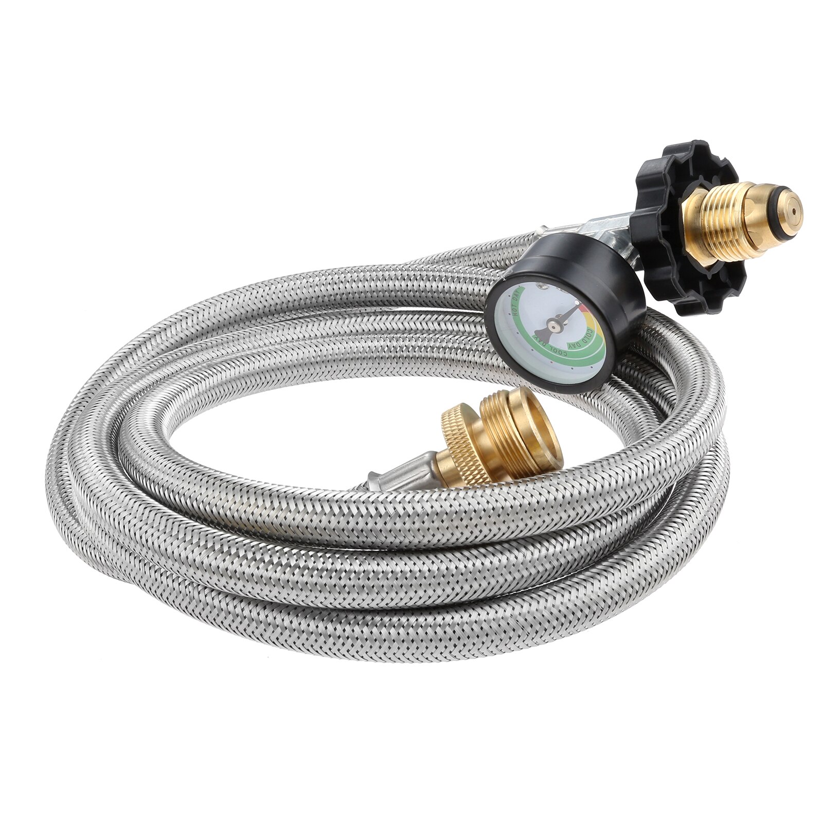 Gevlochten Propaan Slang Met Temperatuur Manometer... – Grandado
