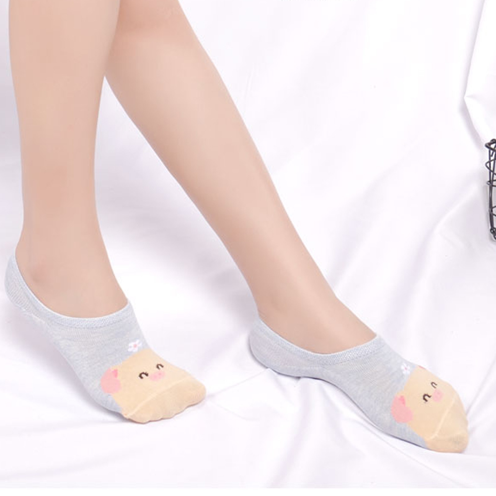 5 Pairs/lot Cute Harajuku Animal Cartoon Women Soc... – Grandado