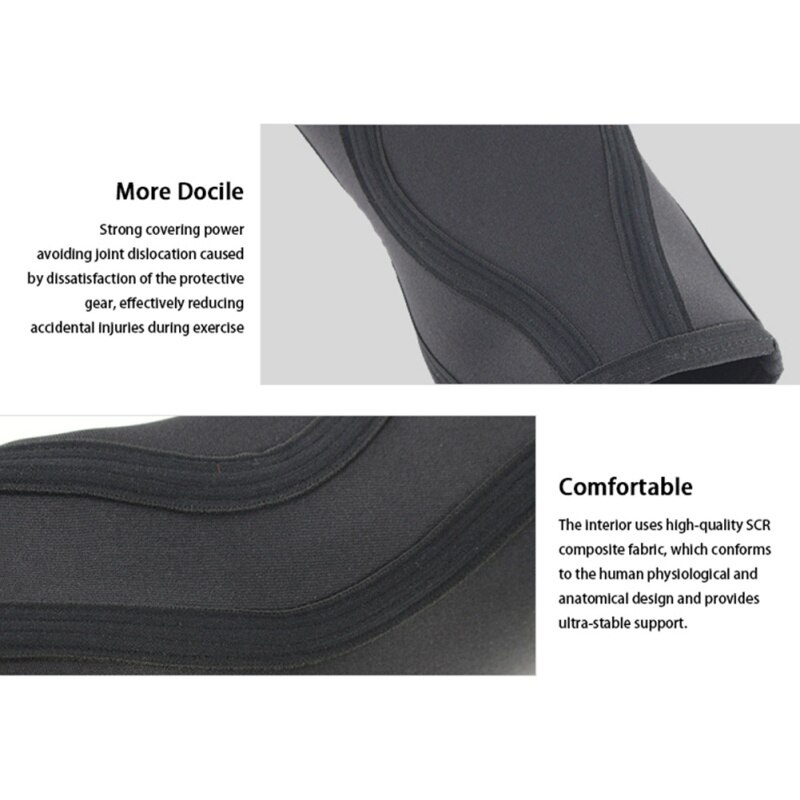 Hot7mm Compression Neoprene Weightlifting knee pad... – Grandado