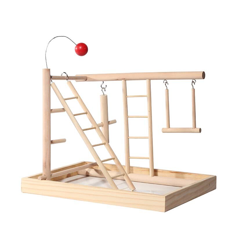 Wood Bird Playpen Parrot Playland Playset training... – Vicedeal