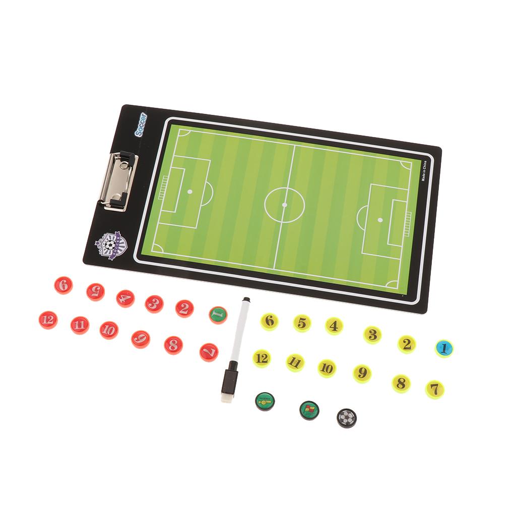 Double Sided Coaching Board Portable Althetic Game... – Grandado