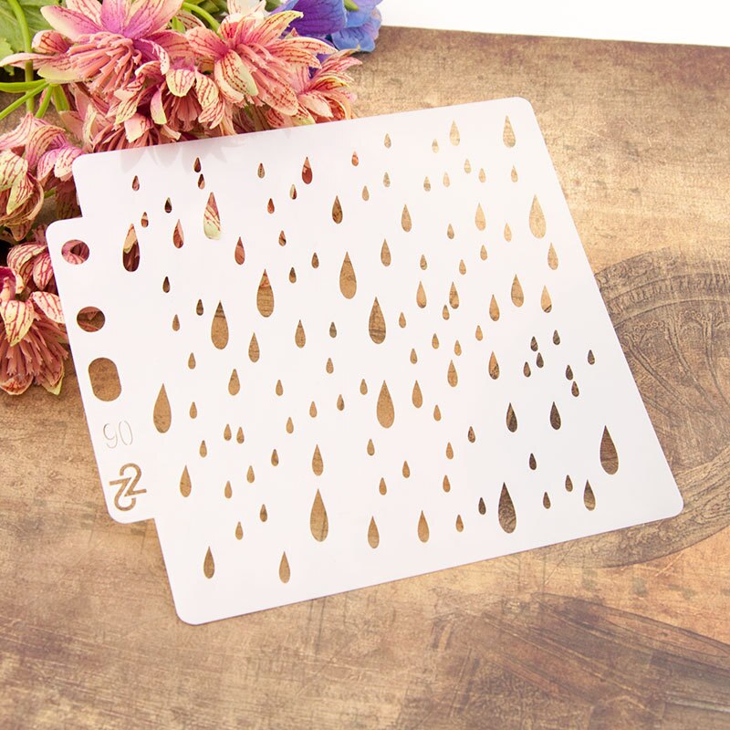 14.1cmx13cm Reusable Plastic Painting Templates St... – Grandado