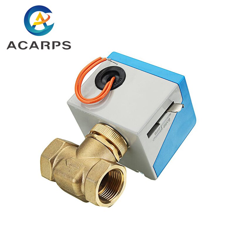 1/2" 3/4" 1"Motorized Electric Brass Globe Valves ... – Vicedeal