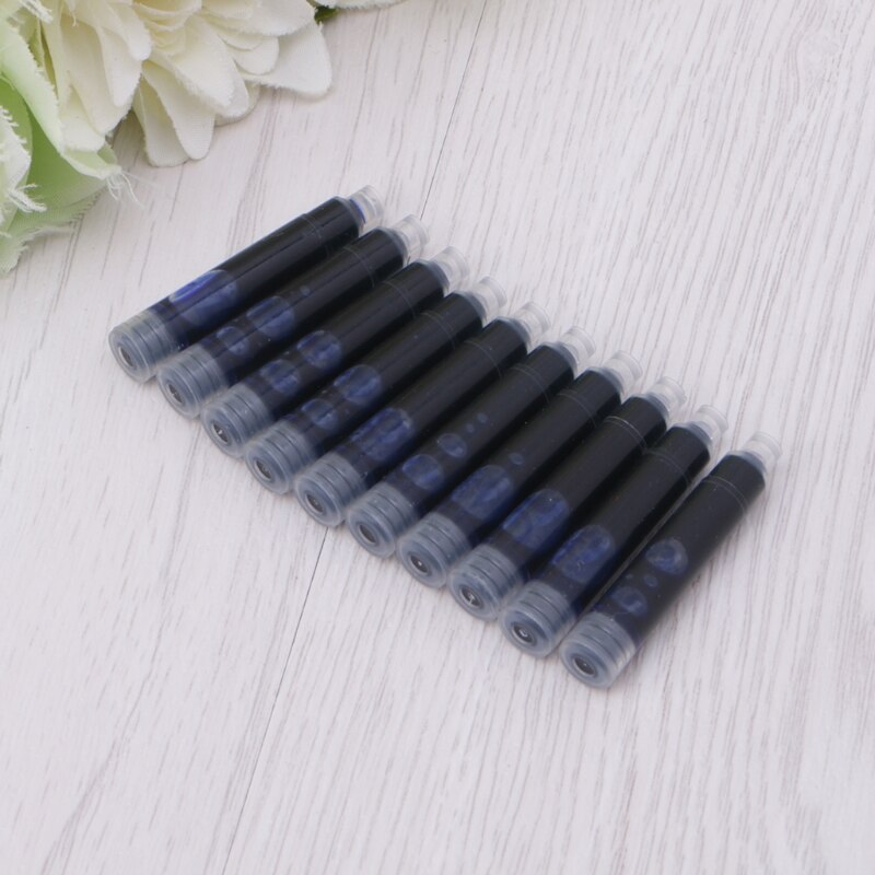 10 Pcs Fountain Pen Ink Cartridge Blue Words Autom... – Grandado