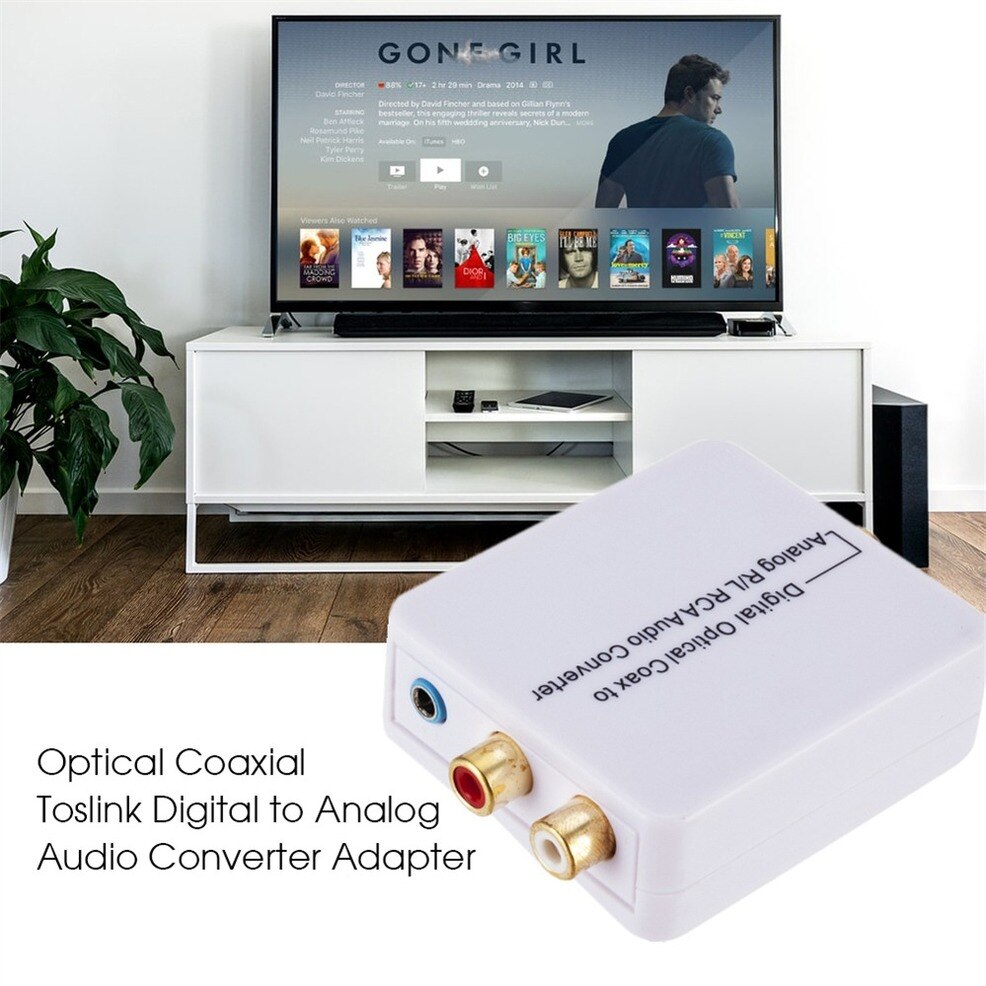Digitale Audio Analoog Converter Glasvezel Coaxial... – Grandado