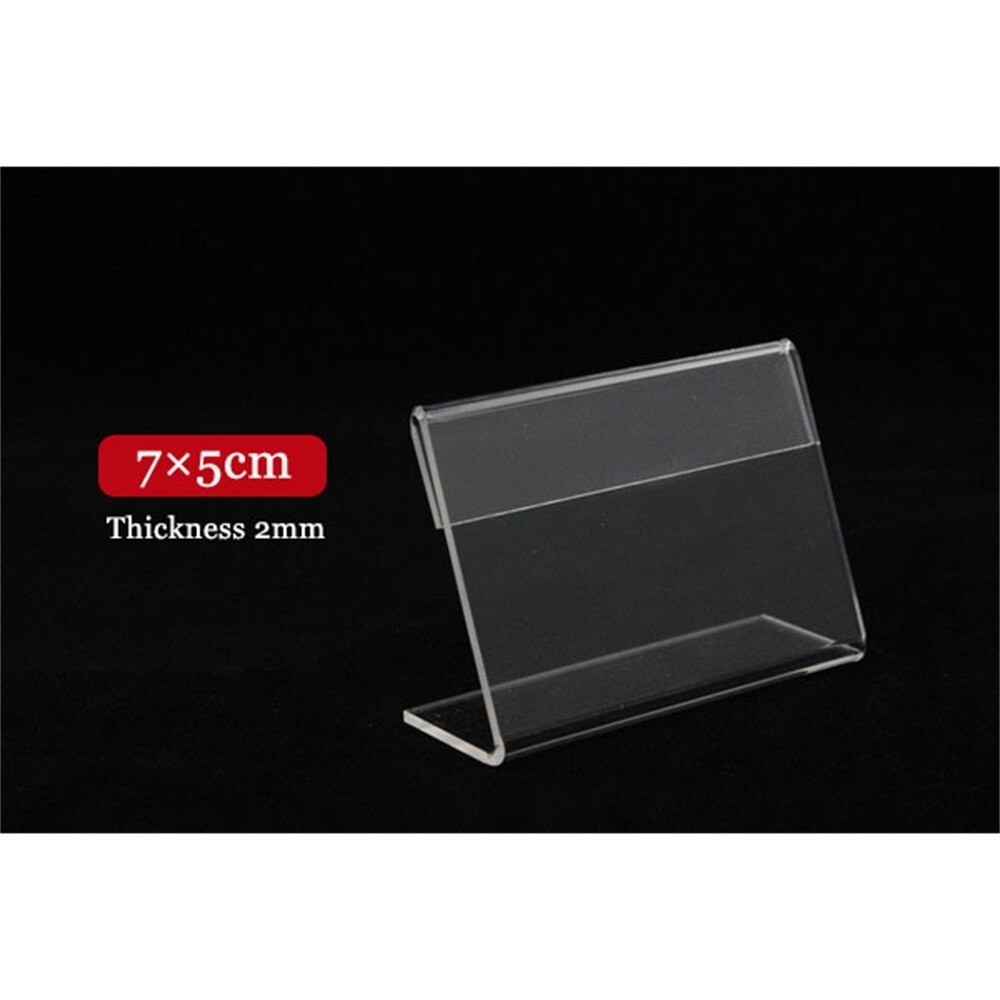 7*5 cm shelf price talker sign clip Paper tag name... – Vicedeal