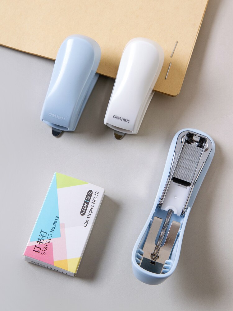 Draagbare Mini Nietmachine Briefpapier Kantoor Sch... – Grandado