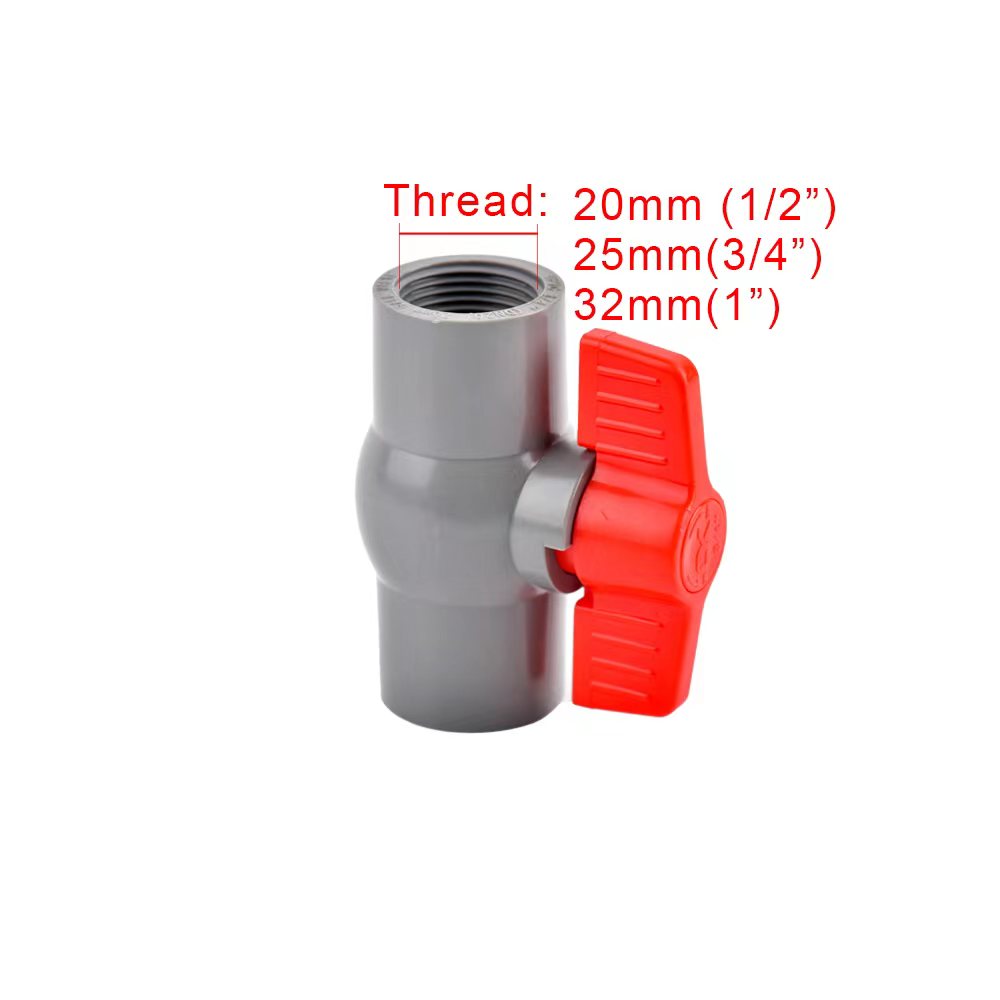 Conector de rosca hembra de PVC 1/2 3/4 1, 20/25/3... – Grandado