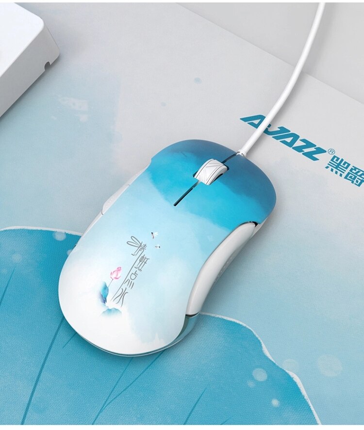 AJ358 Pro Chinese Style Mouse Colorful Breath LED ... – Grandado