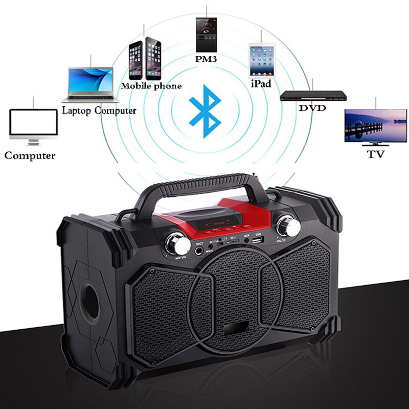 30W Bluetooth Speaker Draagbare Draadloze Grote Po... – Vicedeal