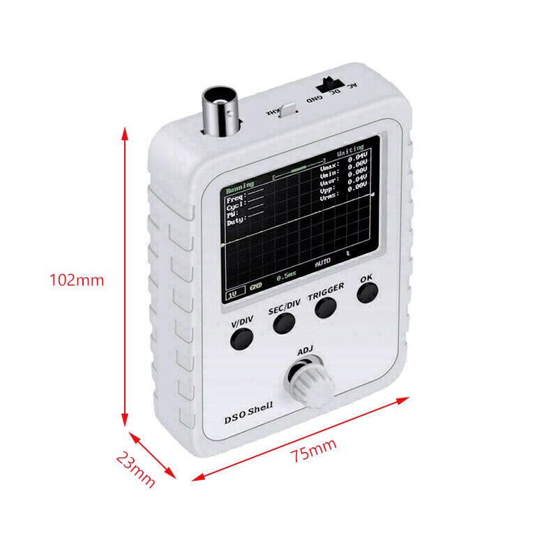 LCD Digital Oscilloscope With Probe DIY Kit Electr... – Vicedeal