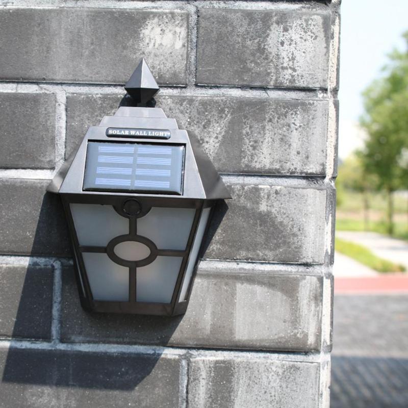 Retro Hex LED Solar Lamp Dynamic Falme Lamp IP65 W... – Grandado