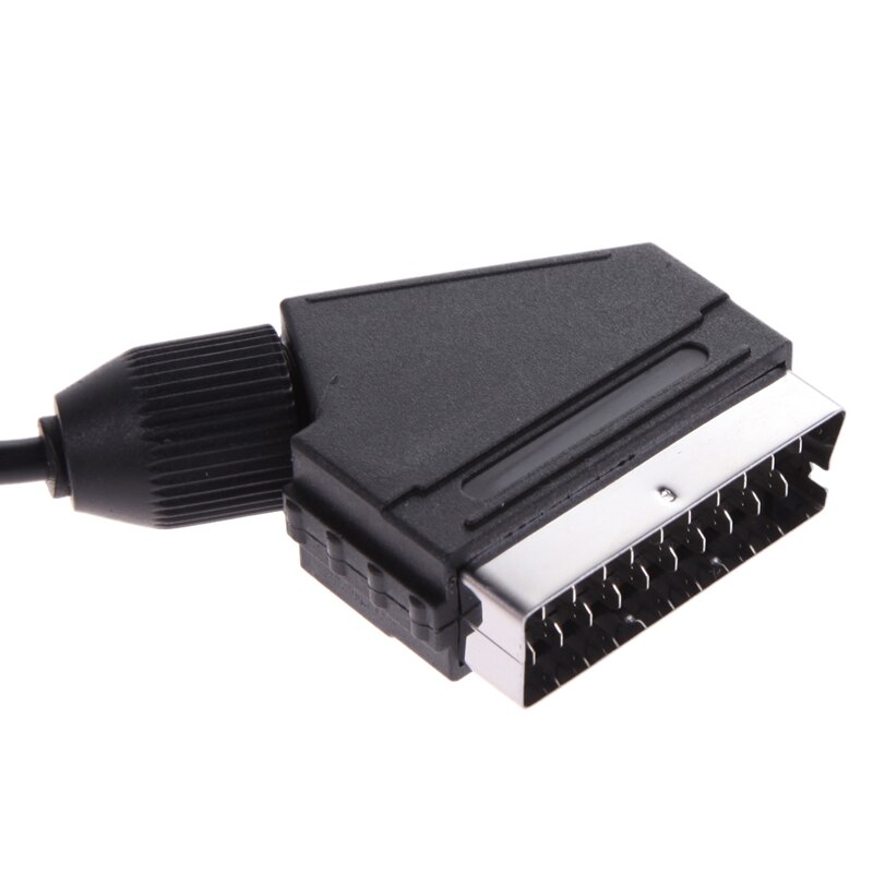 1,84 m A/V TV Video Scart RGB Kabel Flexible Abges... – Vicedeal