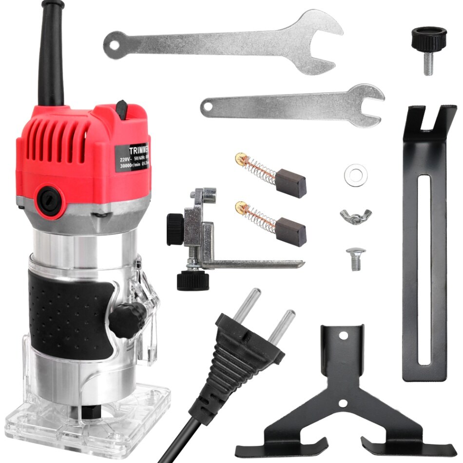 Elektrische Hand Holz Trimmer Holz Router 6,35mm C... – Vicedeal