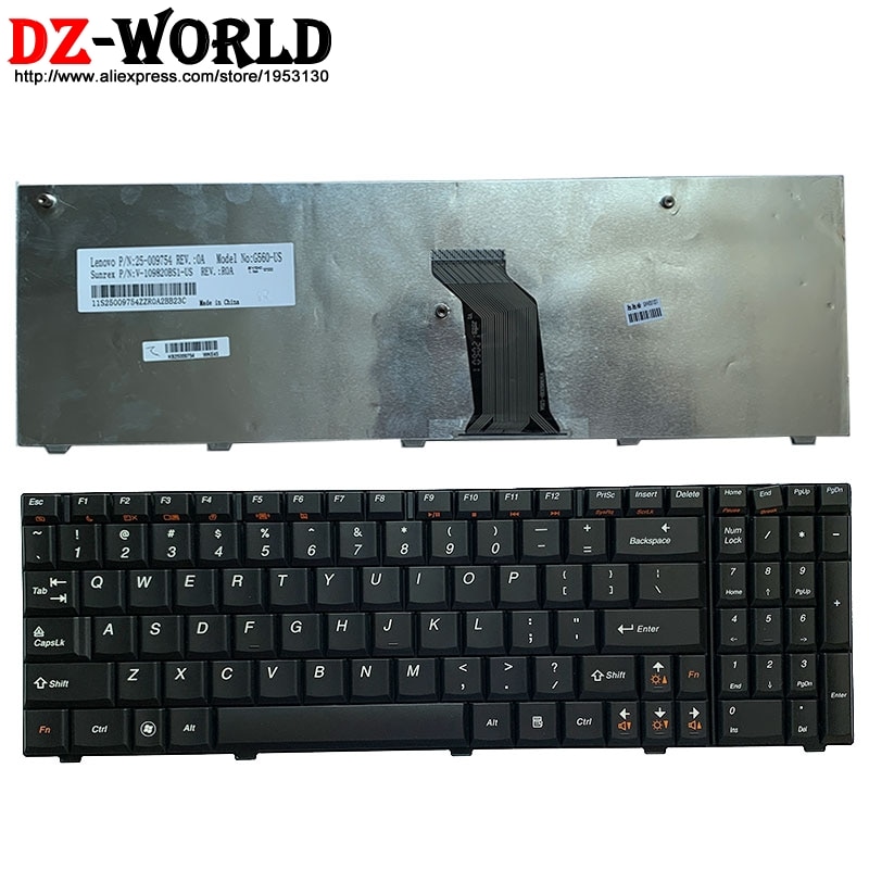 /Origl US English Keyboard for Lenovo G560 G560A G... – Grandado