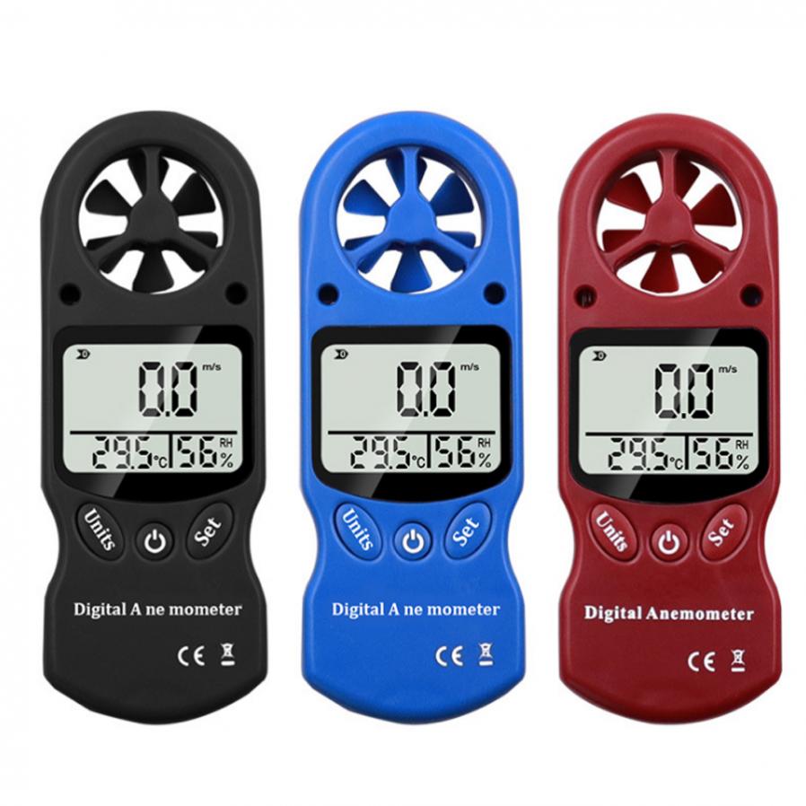 Anemómetro Digital 3 en 1, medidor de velocidad de... – Grandado