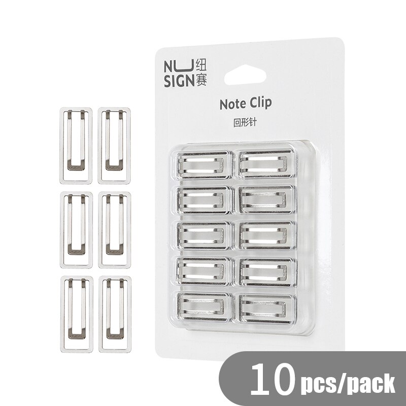 Deli 10pcs Paper Note Clip Safety Pin Large Metal ... – Vicedeal