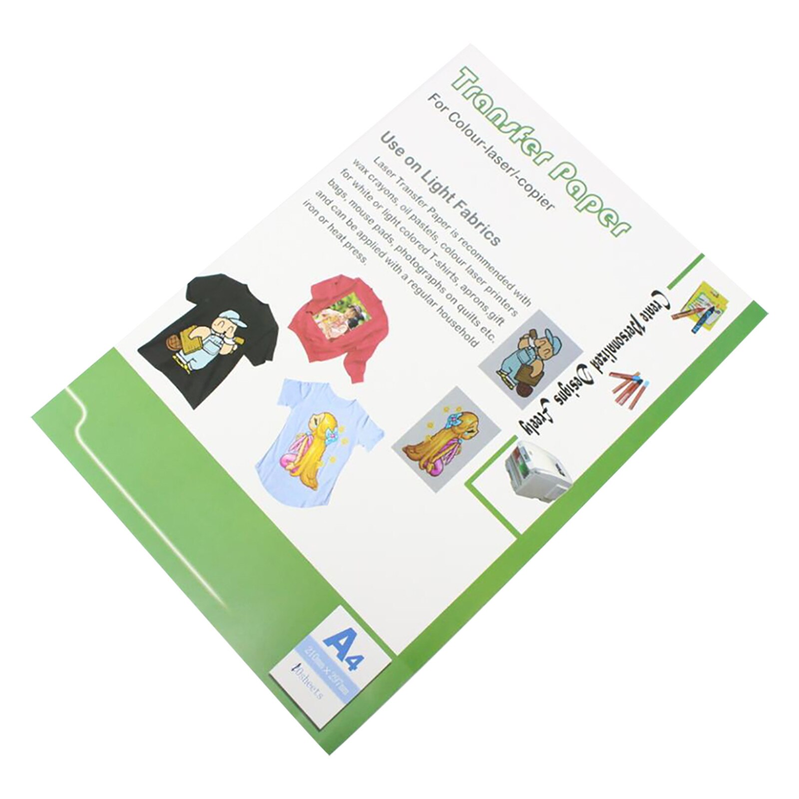 10PCS Fabric Heat Transfer Paper For Cloth T-Shirt... – Grandado