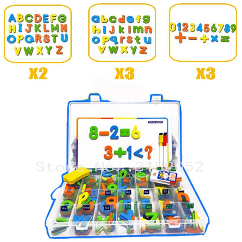 Magnetic Foam Letters Classroom Alphabets Set with... – Grandado