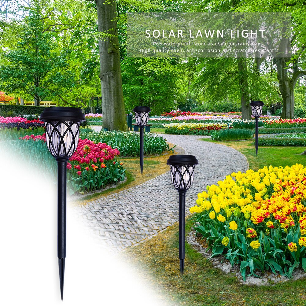 6pcs Outdoor Solar Lawn Lamp IP65 Waterproof Garde... – Grandado