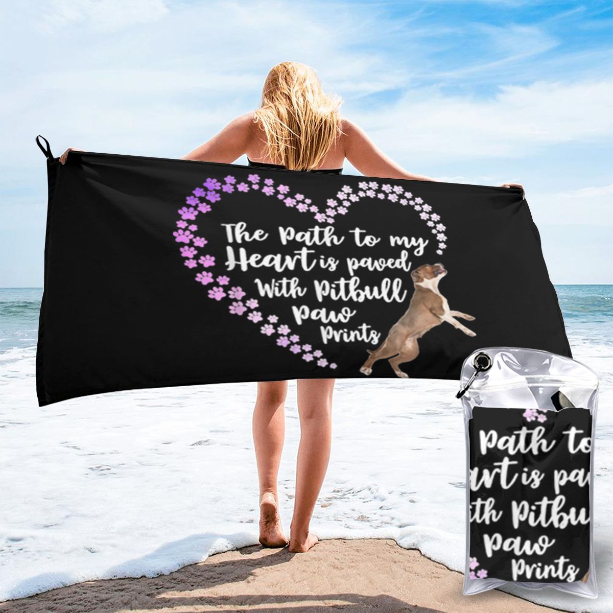 Beautiful Pitbull The Path To My Heart Pit Bull Ma... – Grandado