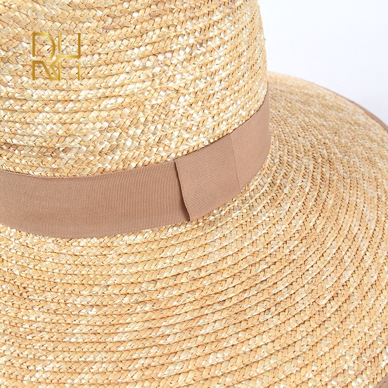 RH Cowboy Summer Straw Caps Wheat Brim UV Protect ... – Grandado