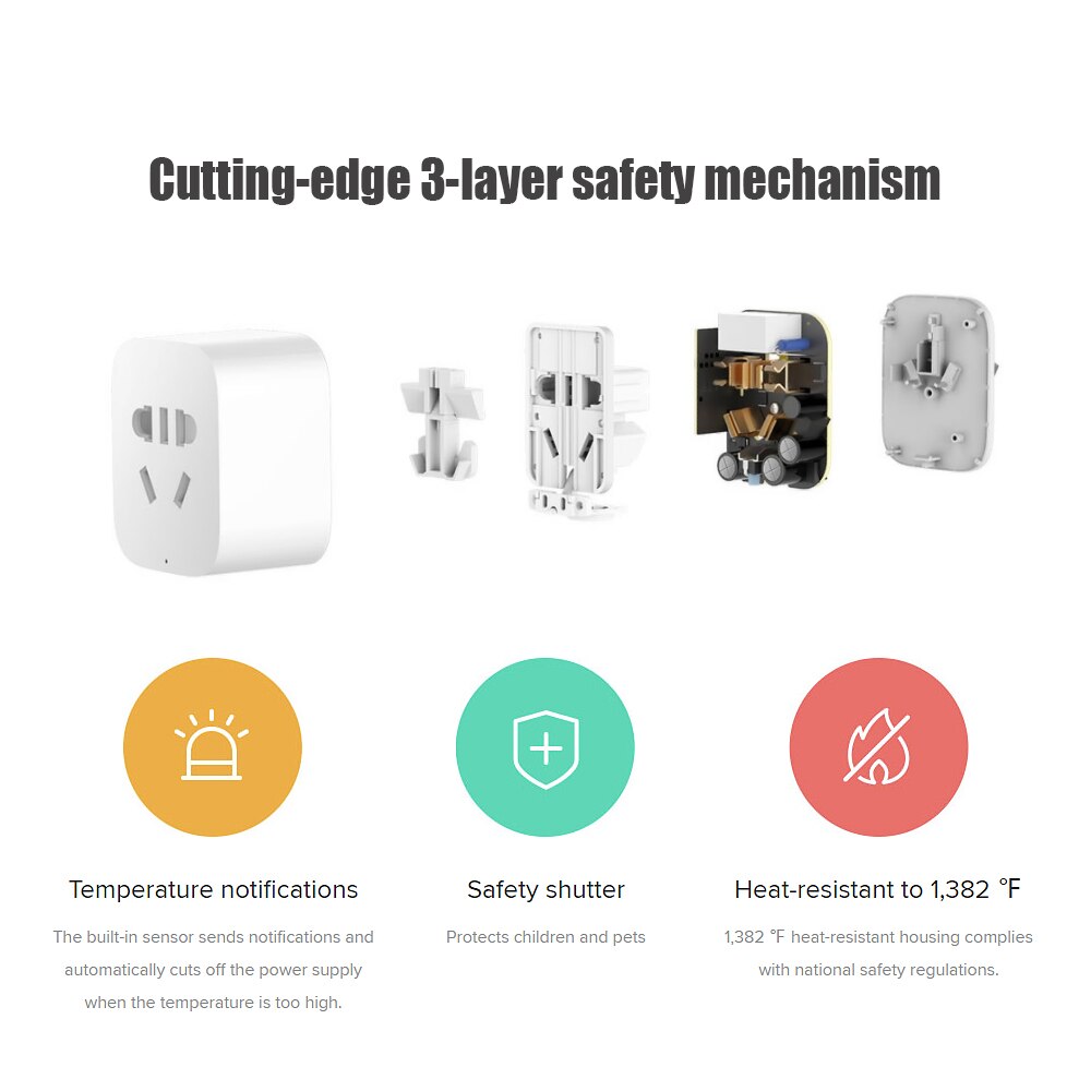 Originele xiaomi mijia smart socket plug wifi-vers... – Grandado