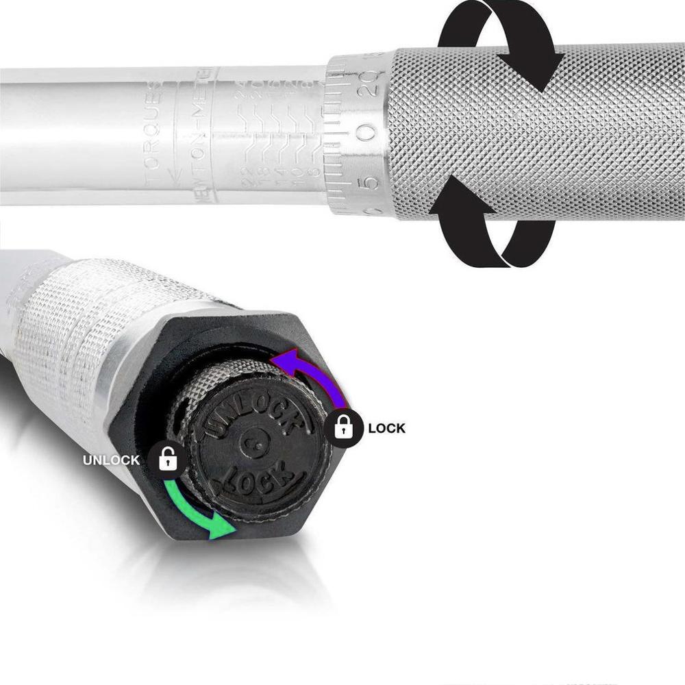 1/4 3/8 1/2 Preset Torque Wrench Bicycle Tool Kits... – Grandado