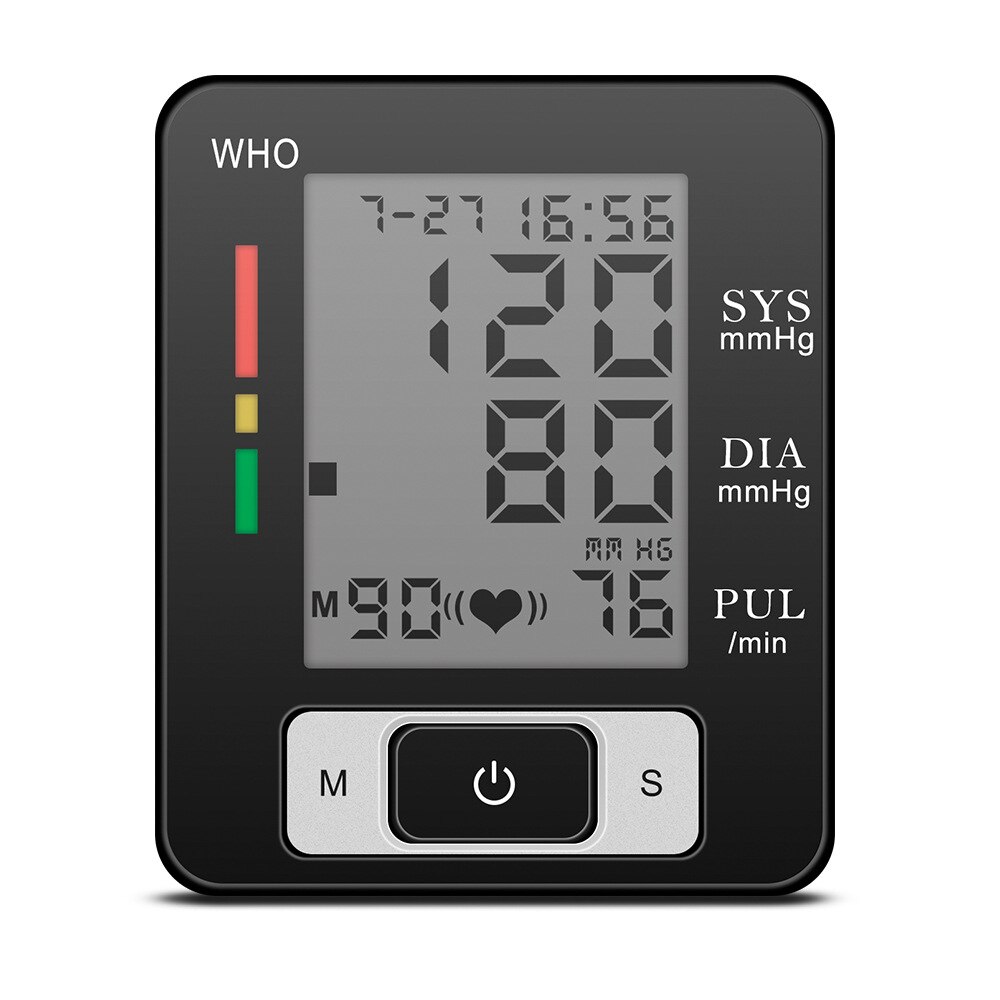 Digital Wrist Automatic Blood Pressure Monitor Met... – Grandado