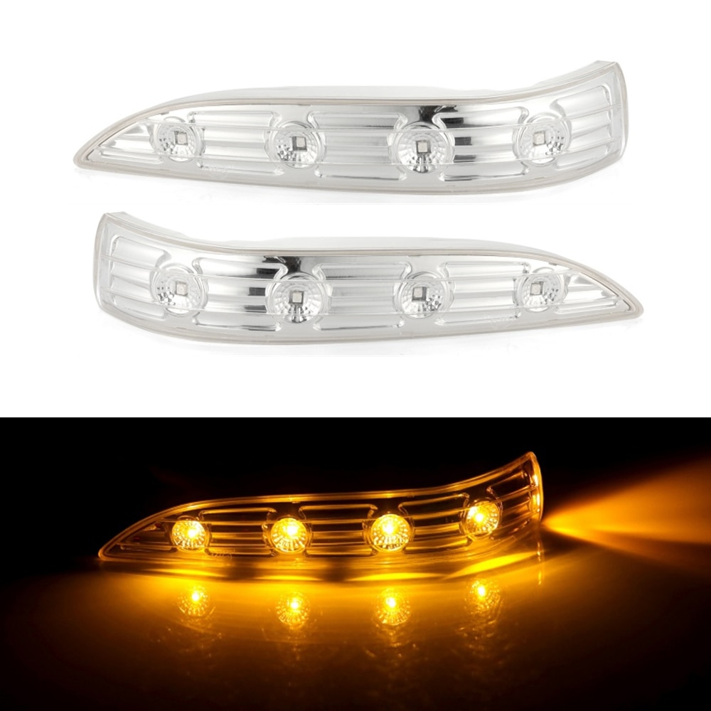 Side Lamp Achteruitkijkspiegel Led Amber Richtinga... – Vicedeal
