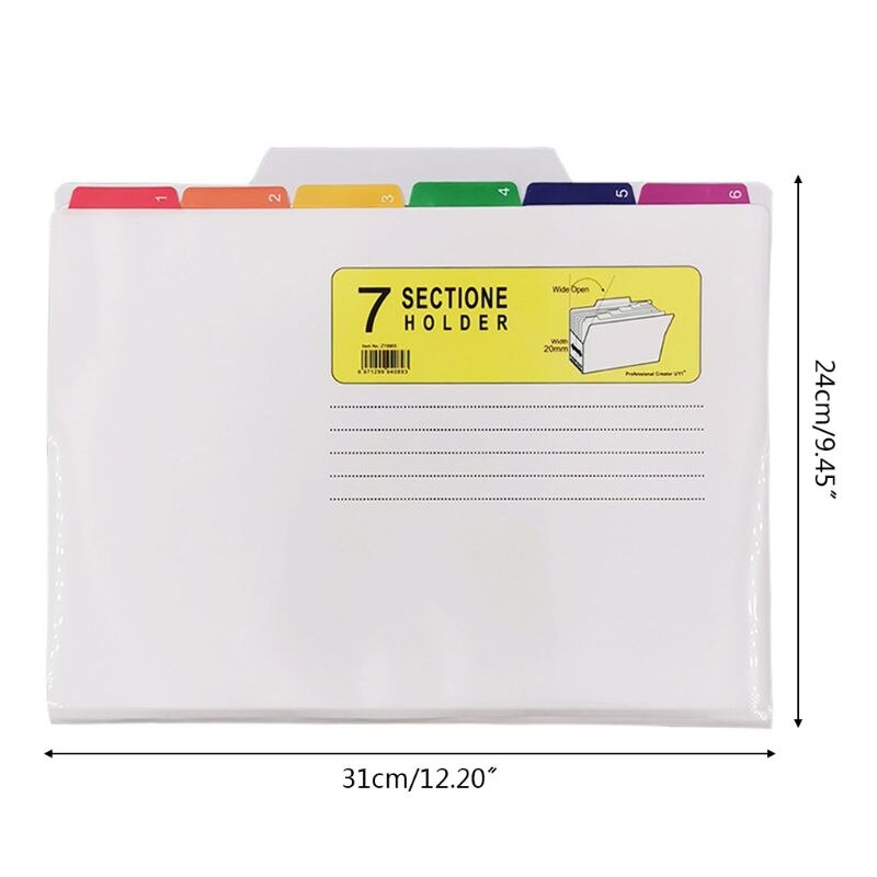 File Holder Classification Bag Color UV Print Fold... – Vicedeal
