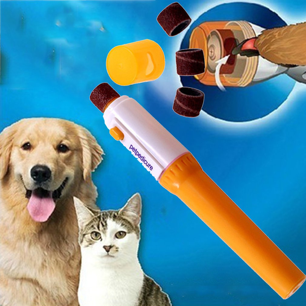 Pet electric nail scissors Automatic manicure dog ... – Vicedeal