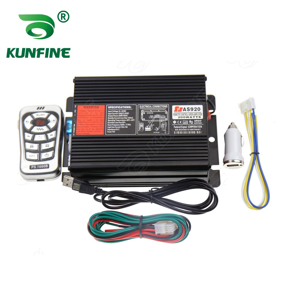 Universal 200W wireless Car Electronic siren warni... – Grandado