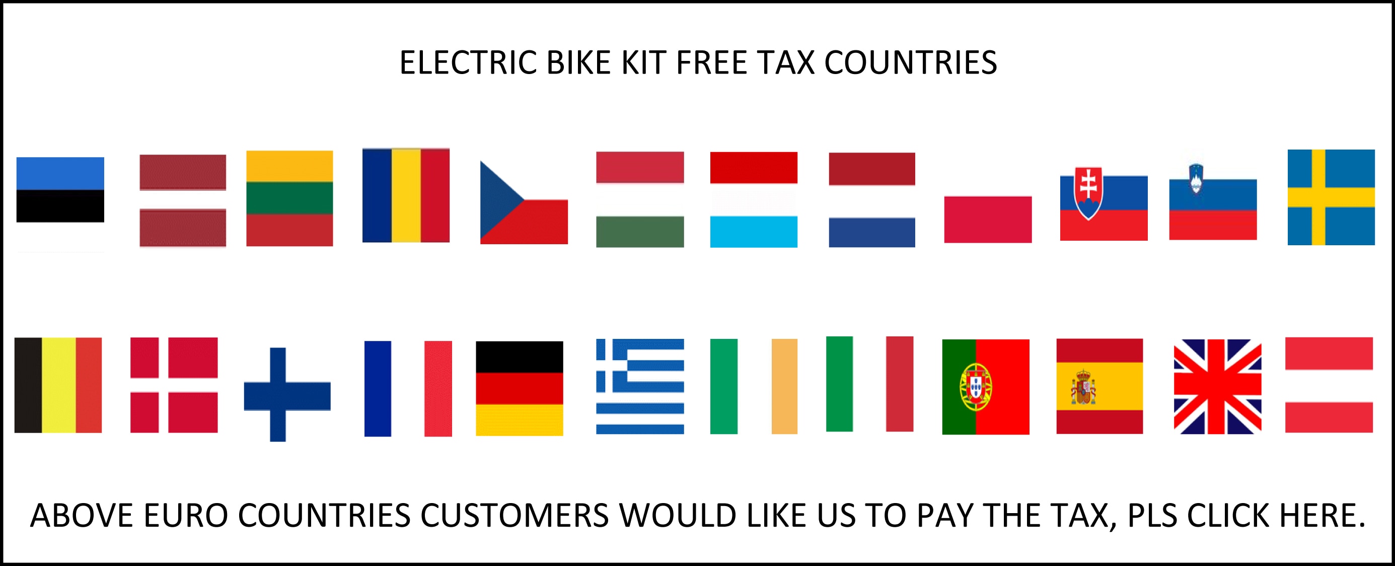 Electirc Bicycle Conversion Kit Customs DDP or XDB... – Grandado