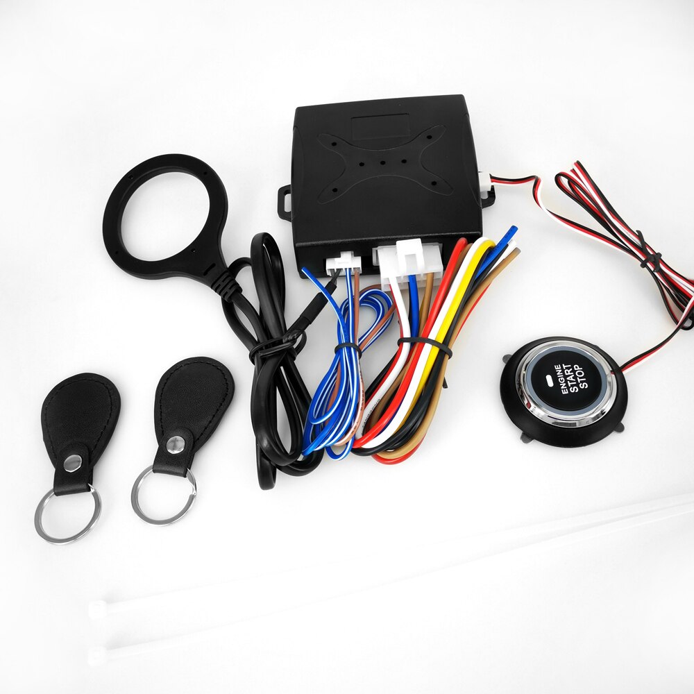 Car One Button Starts System Anti-theft System Key... – Grandado Car One Button Starts System Anti-theft System Key... – Grandado
